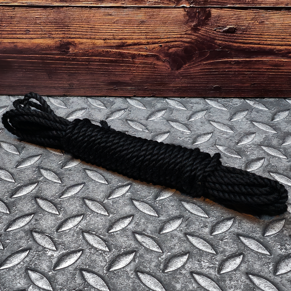 Jute Rope - 6mm Black – Brat Breakers
